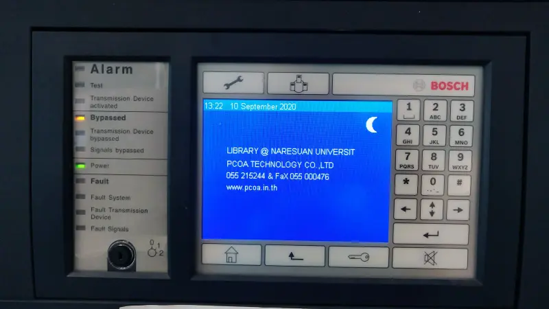 Robust Bosch Systems give Naresuan University a Sense of Safety and Security | KEENFINITY I ...