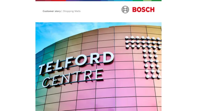 Public Address-systeem in Telford Centre | KEENFINITY Group I België