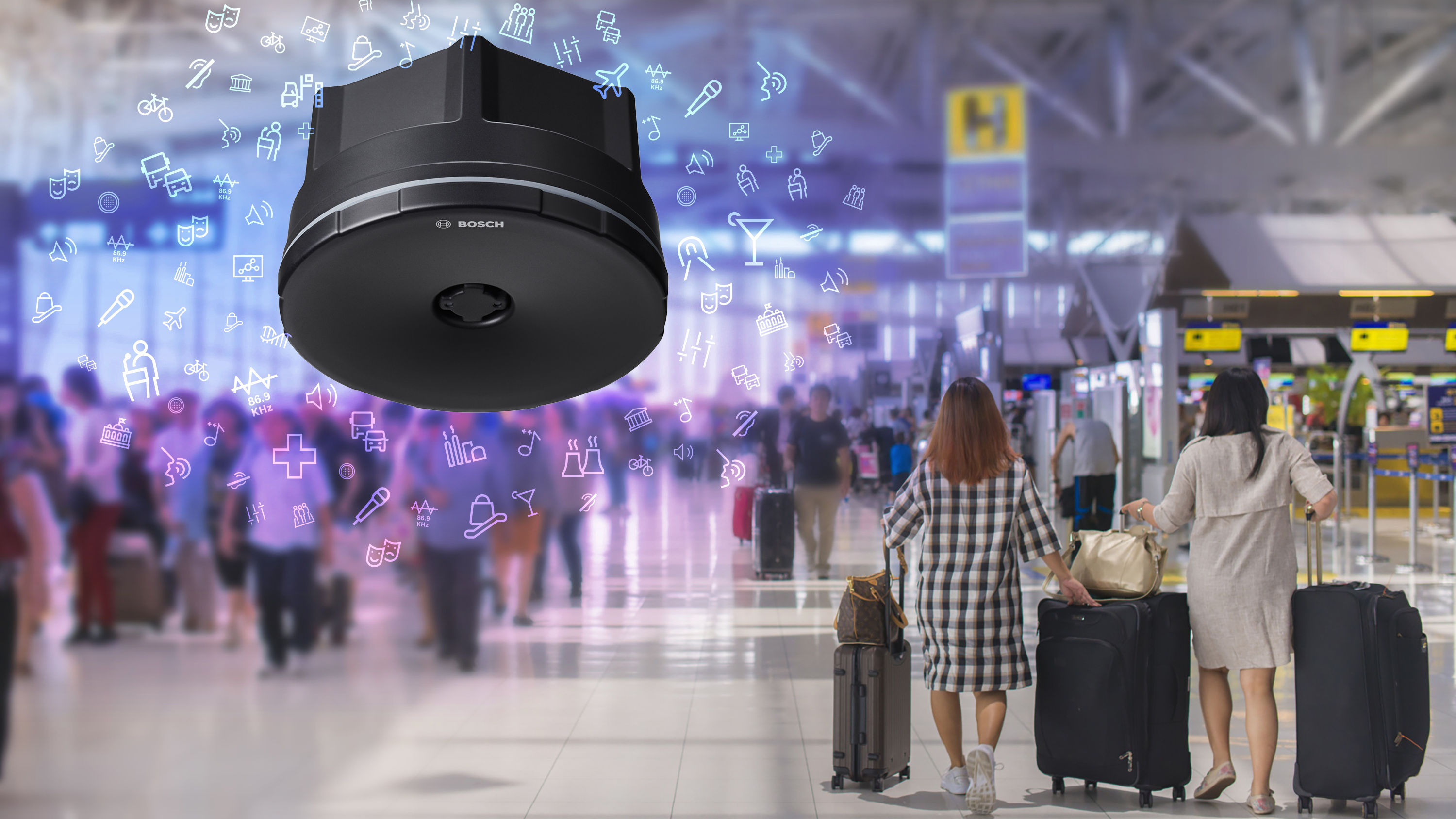 New ambient noise sensor automatically adjusts volume levels ...