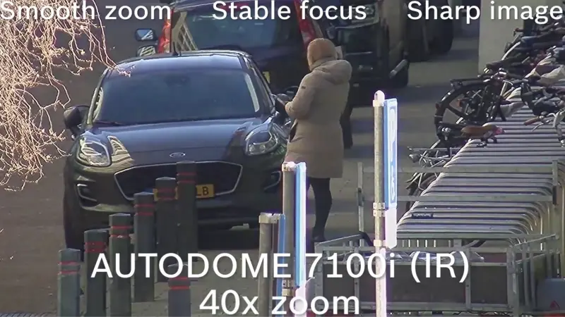 AUTODOME 7100i (IR) moving cameras expand intelligent object tracking with AI in traffic and ...