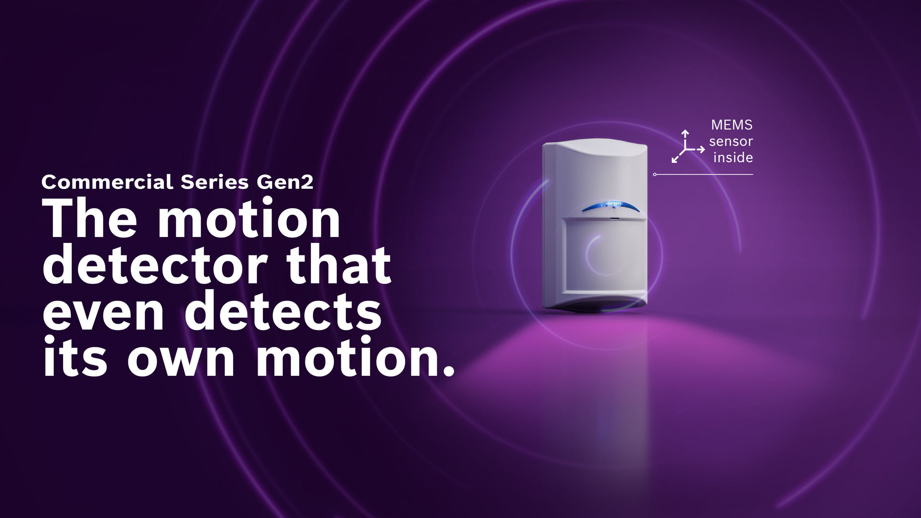New Commercial Series motion detectors | KEENFINITY I North America