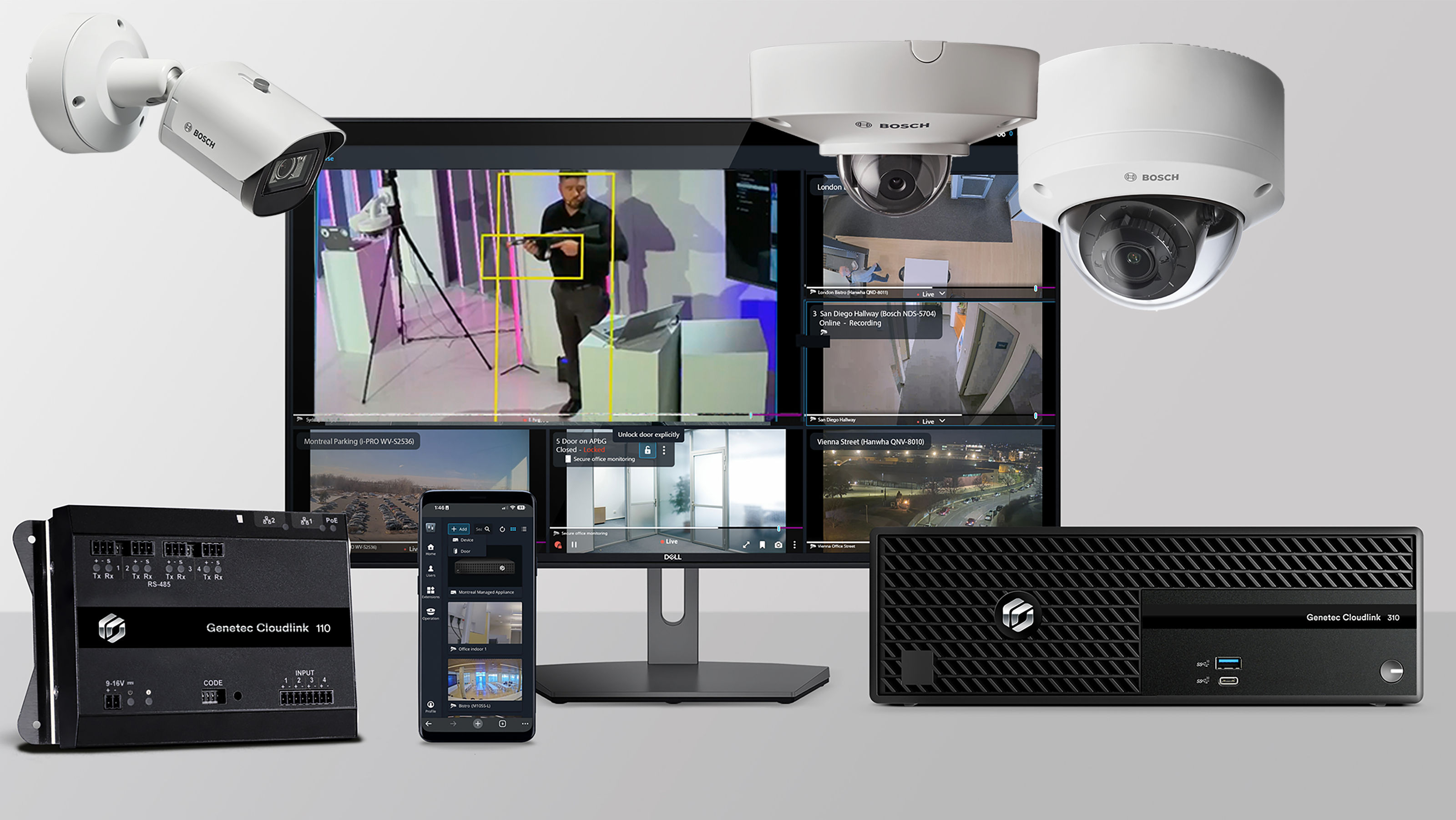 Bosch integration with Genetec SaaS | KEENFINITY Group I North America