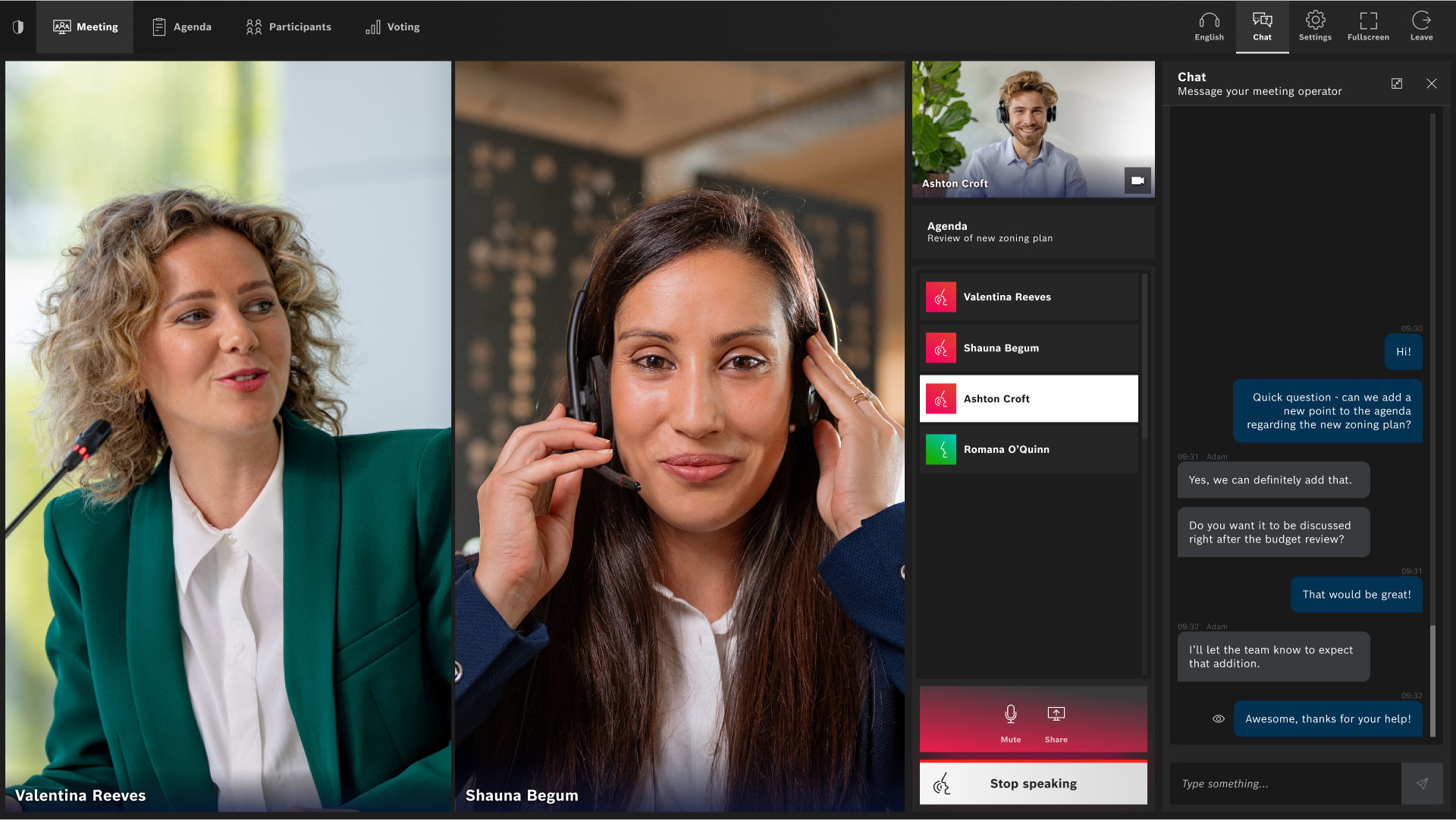 Bosch press - DICENTIS Hybrid Meetings | KEENFINITY Group I North America