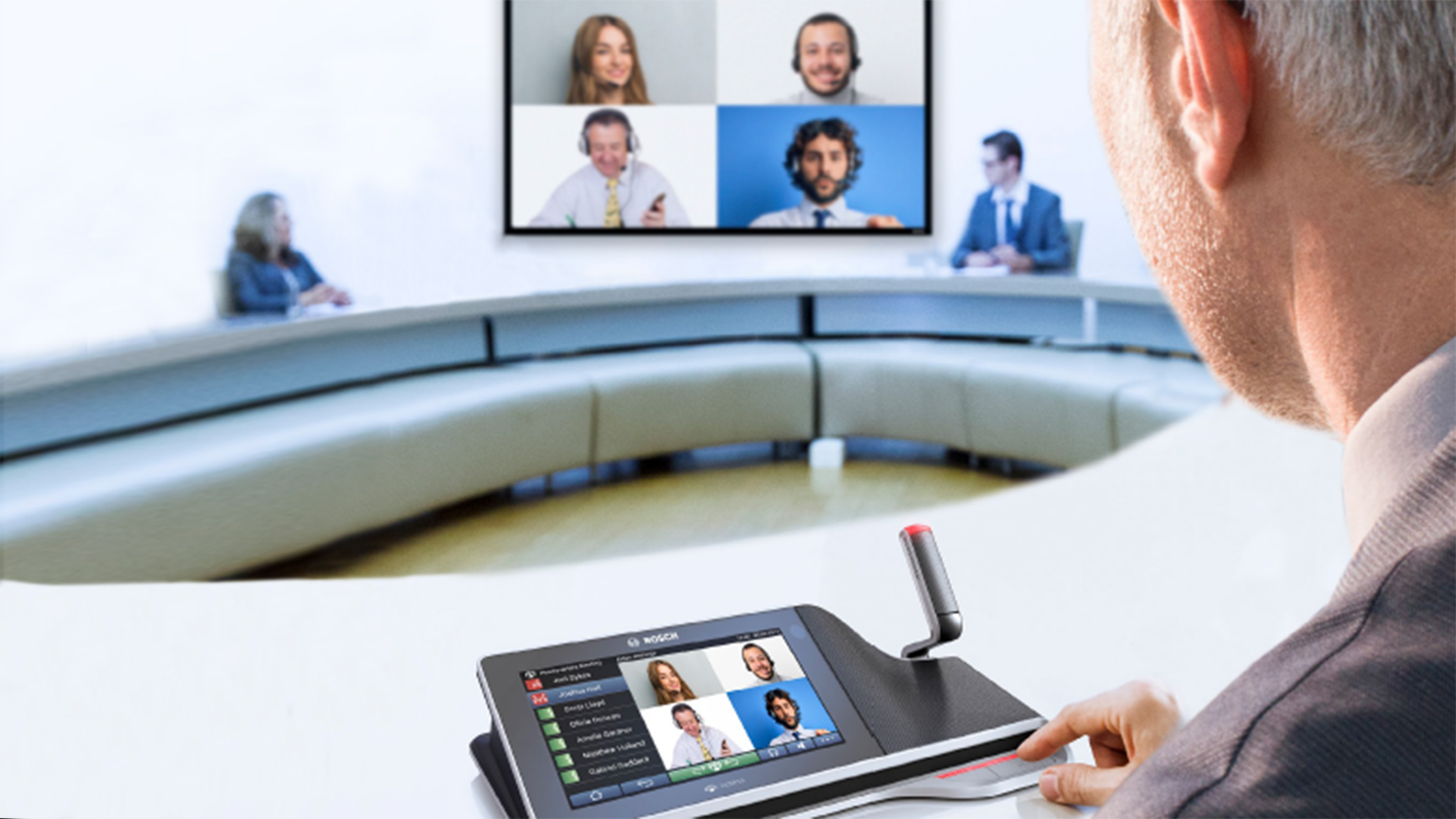 Combining a conference system with a remote meeting solution ...