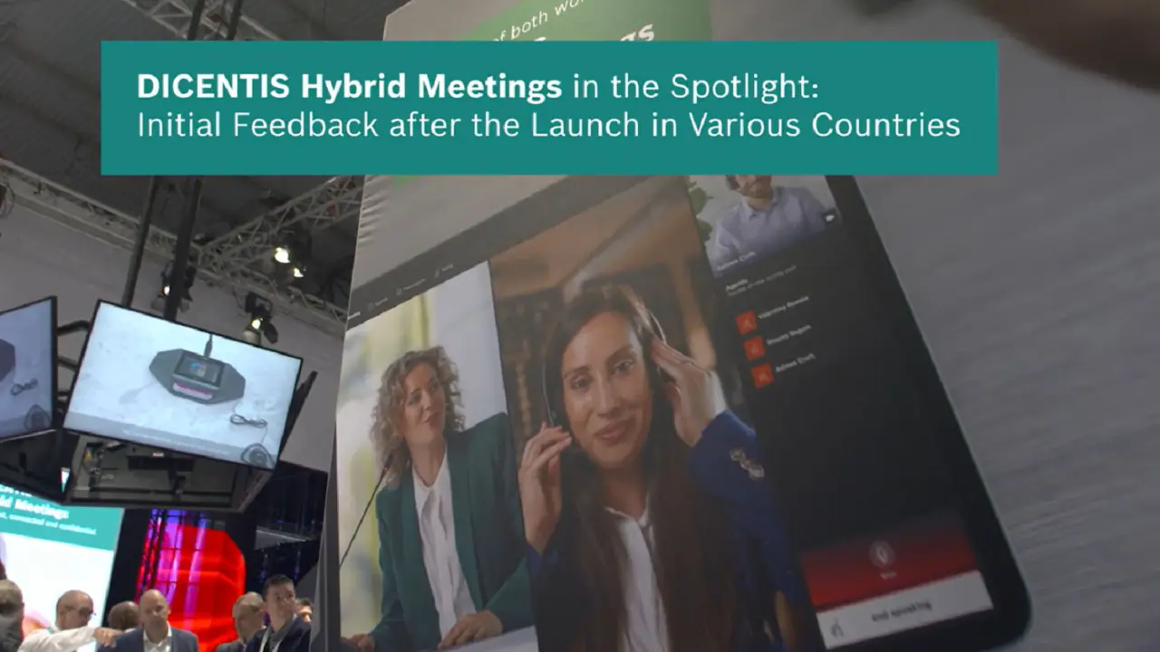 DICENTIS Hybrid meetings | KEENFINITY I Global