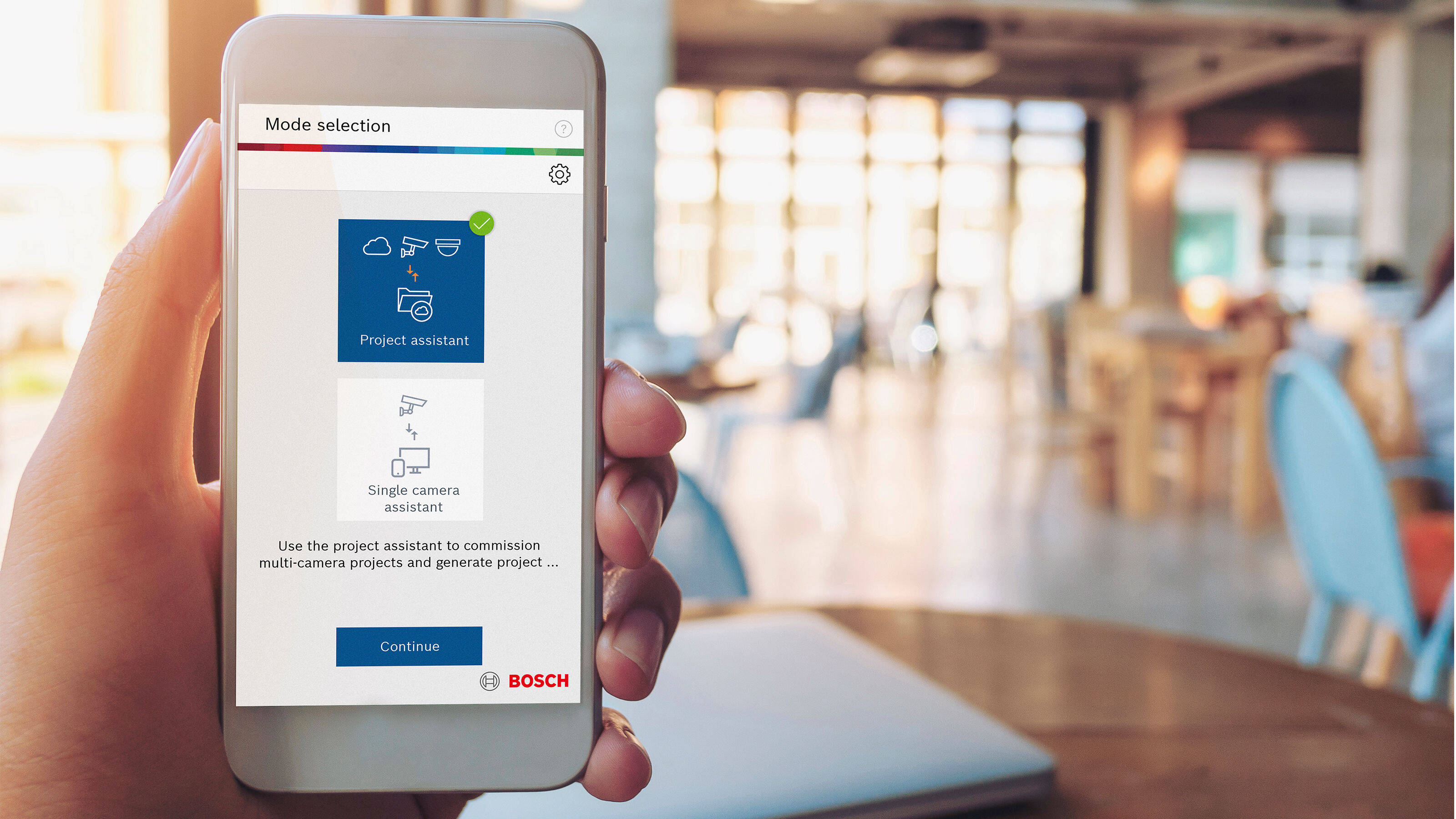 Bosch Project Assistant app | IQSIGHT